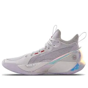 LI-NING Sonic Ultra Mid Sneakers - White/purple