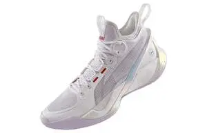 LI-NING Sonic Ultra Mid Sneakers - White/purple