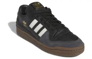 Adidas Forum 84 Low Cl Sneakers - Core Black/ivory/gum