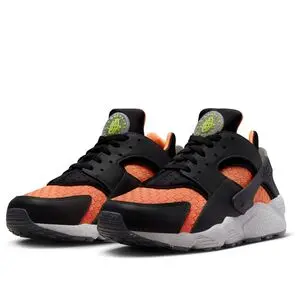 Nike Huarache Crater Premium Sneakers - Black/orange/gray