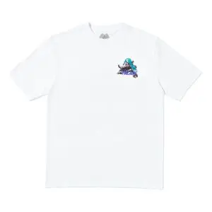 PALACE Octo Cartoon Printing Short Sleeve T-shirt - White