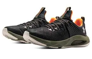 Under Armour Hovr Rise 3 Printed Athletic Sneakers - Dark Green/black
