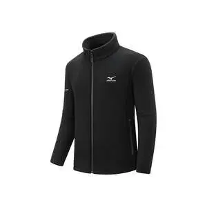 Mizuno Logo Fleece Jacket - Black