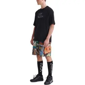 Off-White Ss22 Arrow Pattern Printing Round Neck Pullover Short Sleeve Loose Fit T-shirt
