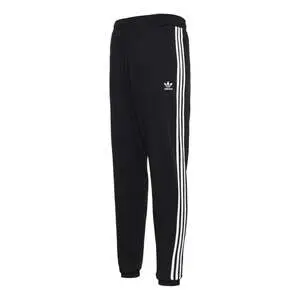 Adidas Originals Printing Fleece Lined Sports Pants - Black
