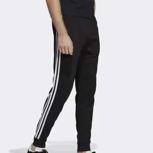 Adidas Originals Printing Fleece Lined Sports Pants - Black