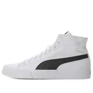 PUMA Bari Mid High-top Sneakers - White/black