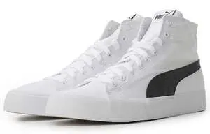 PUMA Bari Mid High-top Sneakers - White/black