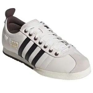 Adidas Samba 62 Leather Sneakers - Cloud White/core Black/brown