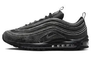 Nike X Comme Des Garcons Homme Plus Air Max 97 Sneakers - Black/grey