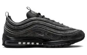 Nike X Comme Des Garcons Homme Plus Air Max 97 Sneakers - Black/grey