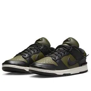 Nike Dunk Low Twist Sneakers - Olive/black