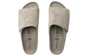 BIRKENSTOCK X Fear Of God Los Feliz Suede Leather Sandals - Beige