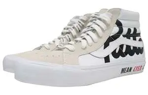 VANS Patta X Vault Sk8-hi Reissue Vlt Lx "mean Eyed Cat - White