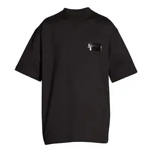 Balenciaga Gaffer T-shirt Large Fit - Black