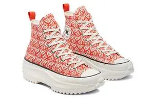 CONVERSE Run Star Hike High Top Sneakers - Red/white
