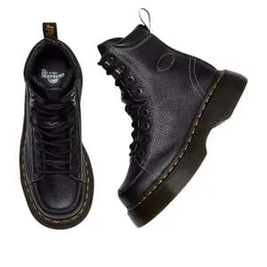 Dr. Martens Buzz 8-eye Milled Nappa Lace Up Boots