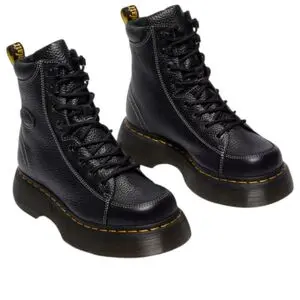 Dr. Martens Buzz 8-eye Milled Nappa Lace Up Boots