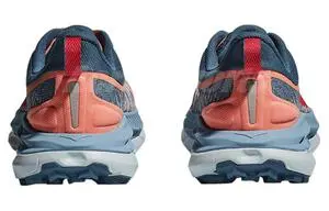 Hoka One One Mafate Speed 4 Athletic Sneakers - Papaya/real Teal
