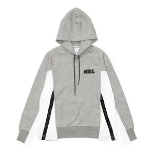 Nike X Sacai Logo Hoodie Asia Sizing - Grey