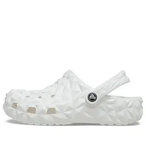 CROCS Classic Geometric Clogs - White