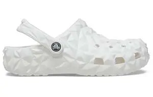 CROCS Classic Geometric Clogs - White