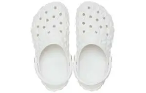 CROCS Classic Geometric Clogs - White