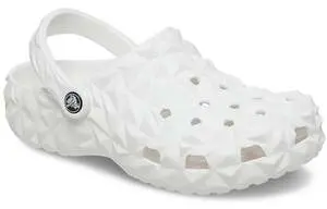 CROCS Classic Geometric Clogs - White