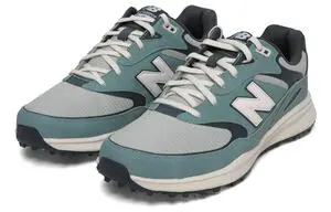 NEW BALANCE X Malbon 100 Heritage Golf Sneakers - Grey/green