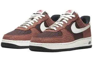 Nike Force 1 Low Prm "red Bark