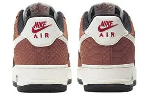 Nike Force 1 Low Prm "red Bark