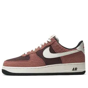 Nike Force 1 Low Prm "red Bark