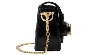 Gucci Horsebit 1955 Super Mini Bag - Black