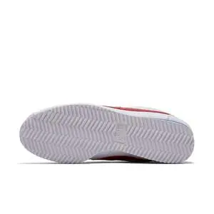 Nike Classic Cortez Leather "white Red" Sneakers - White/blue/red