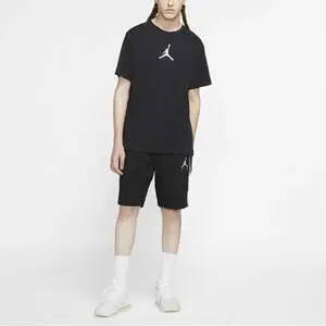 JORDAN Jumpman Dfct Ss Crew Round-neck Short-sleeve Tee - Black