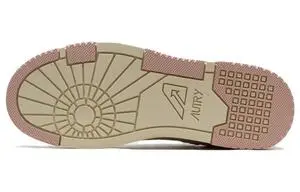 AUTRY Clc Leather Sneakers - White/pink
