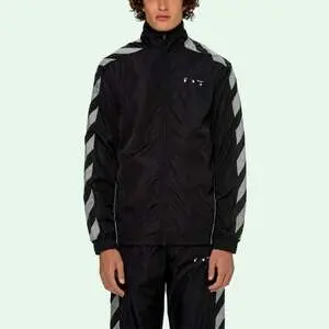 Off-White Side Sleeve Stripe Track Jacket