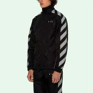 Off-White Side Sleeve Stripe Track Jacket