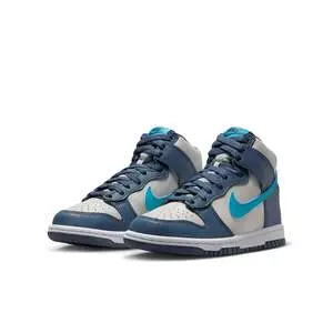 Nike Dunk High Sneakers - Light Bone/blue Lightning/diffused Blue
