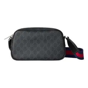 Gucci Gg Supreme Cross Body Bag - Black
