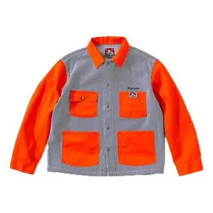 Supreme Fw19 Week 3 X Ben Davis Chore Coat - Grayorange
