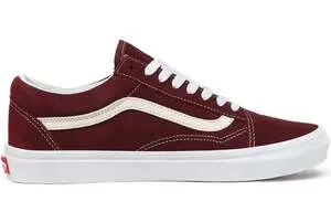 VANS Old Skool Suede Low Top Sneakers - Wine Red
