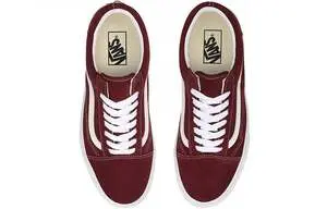 VANS Old Skool Suede Low Top Sneakers - Wine Red