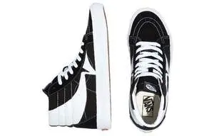 VANS Sk8-hi Reissue "warp" High-top Sneakers - Black/white