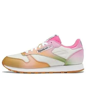 REEBOK Classic Leather 'atomic Pink Radiant Ochre - Pink/blue