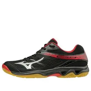 Mizuno Thunder Blade Athletic Sneakers - Black/red