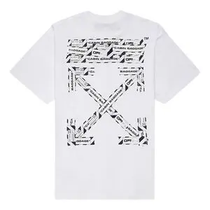 Off-White Ss20 Arrows Logo Print Oversized T-shirt - White