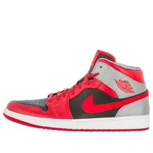 JORDAN 1 Mid Sneakers - Red