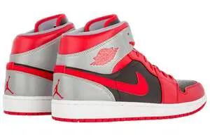 JORDAN 1 Mid Sneakers - Red
