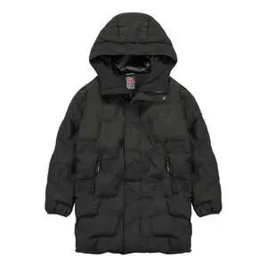 NEW BALANCE Long Down Puffer Jacket - Black